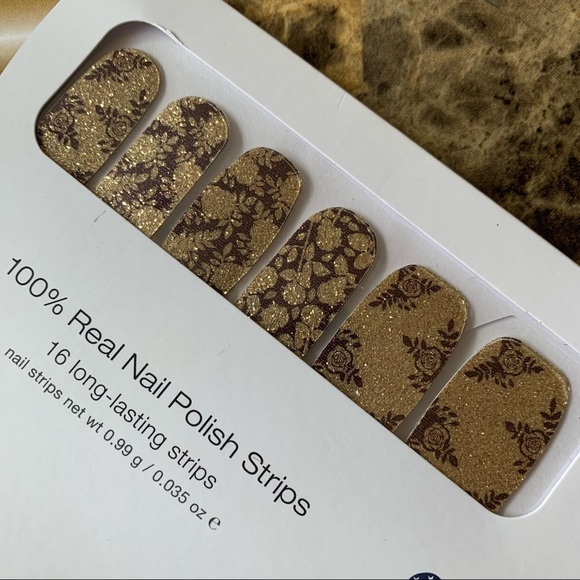 Color Street | Makeup | Color Street Rose Were The Days Glitter Floral ...